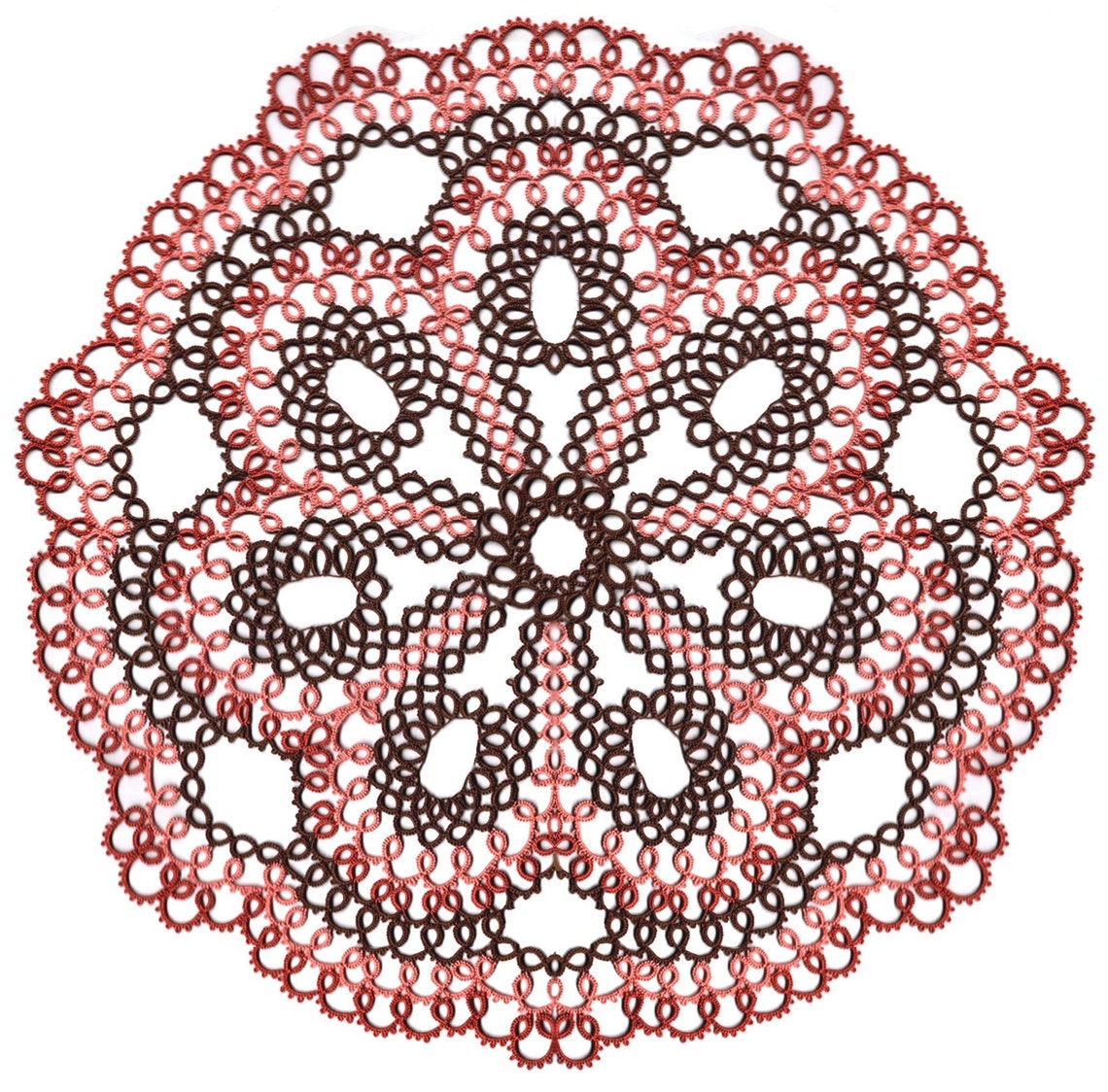 Lace Doily Tutorial Doily Pattern Tatted Doily Tutorial Boho Doily Boho ...