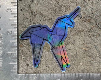 Origami Crane Vinyl Sticker - Etsy