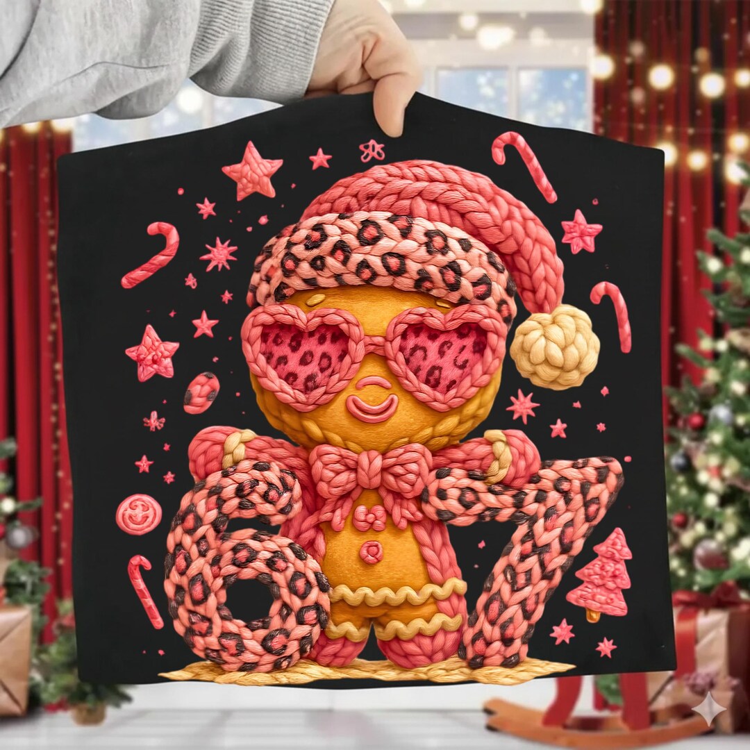 Gingerbread Man Six Seven Meme Christmas Mean Guy Png, Viral Funny 6 7 ...