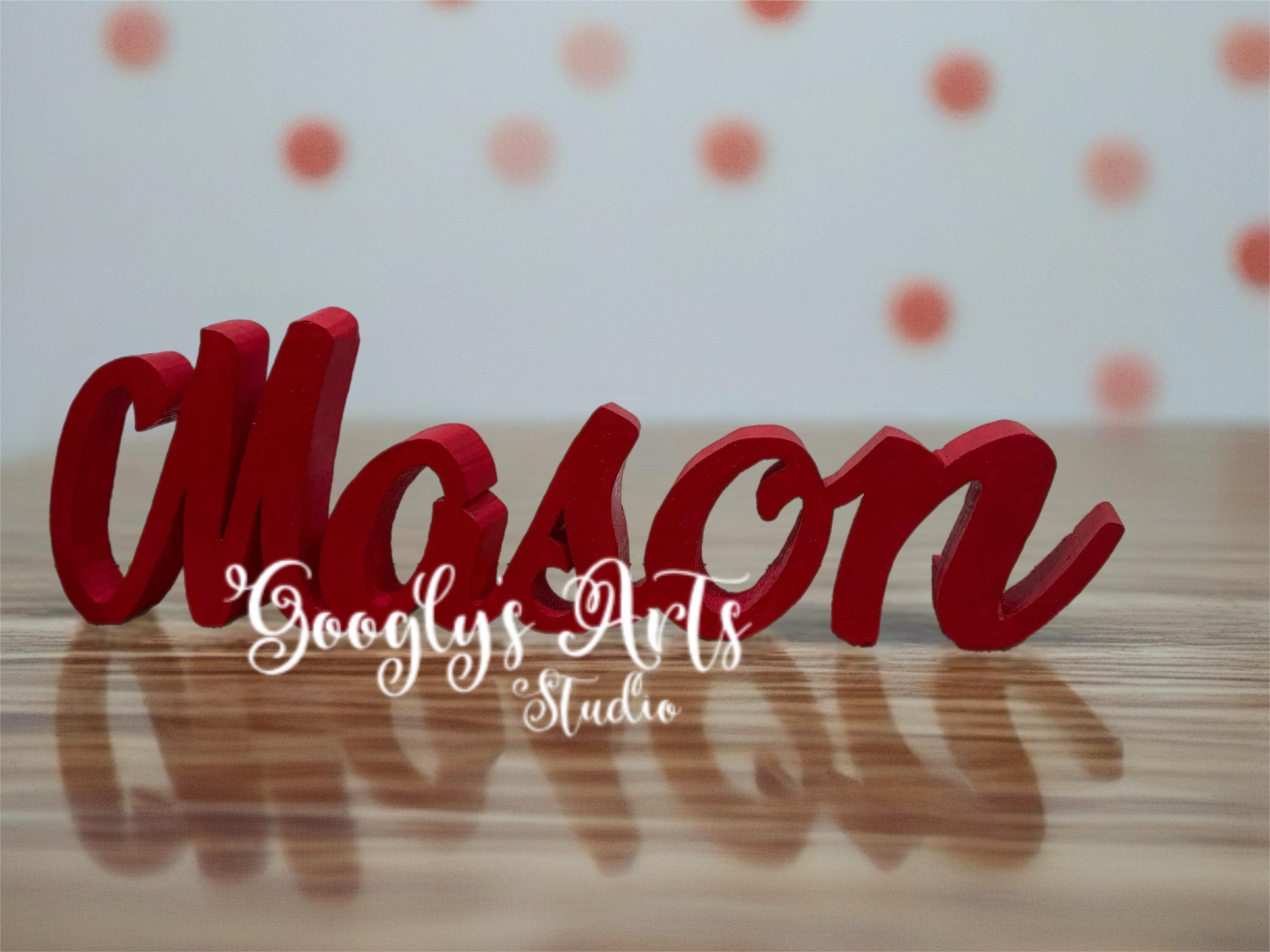 Custom Styrofoam Name Sign – Personalized 3D Foam Letters for Events ...