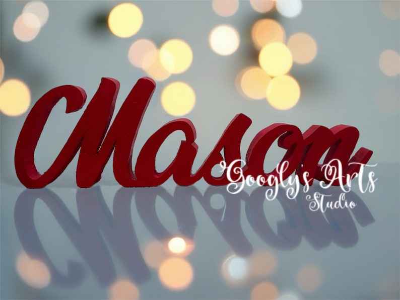 Custom Styrofoam Name Sign – Personalized 3D Foam Letters for Events ...