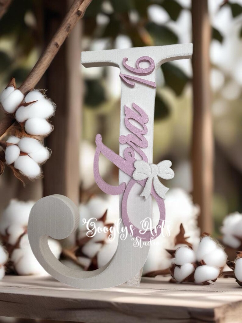 Custom Styrofoam Letters – Personalized 3D Foam Letters With Baby Name ...