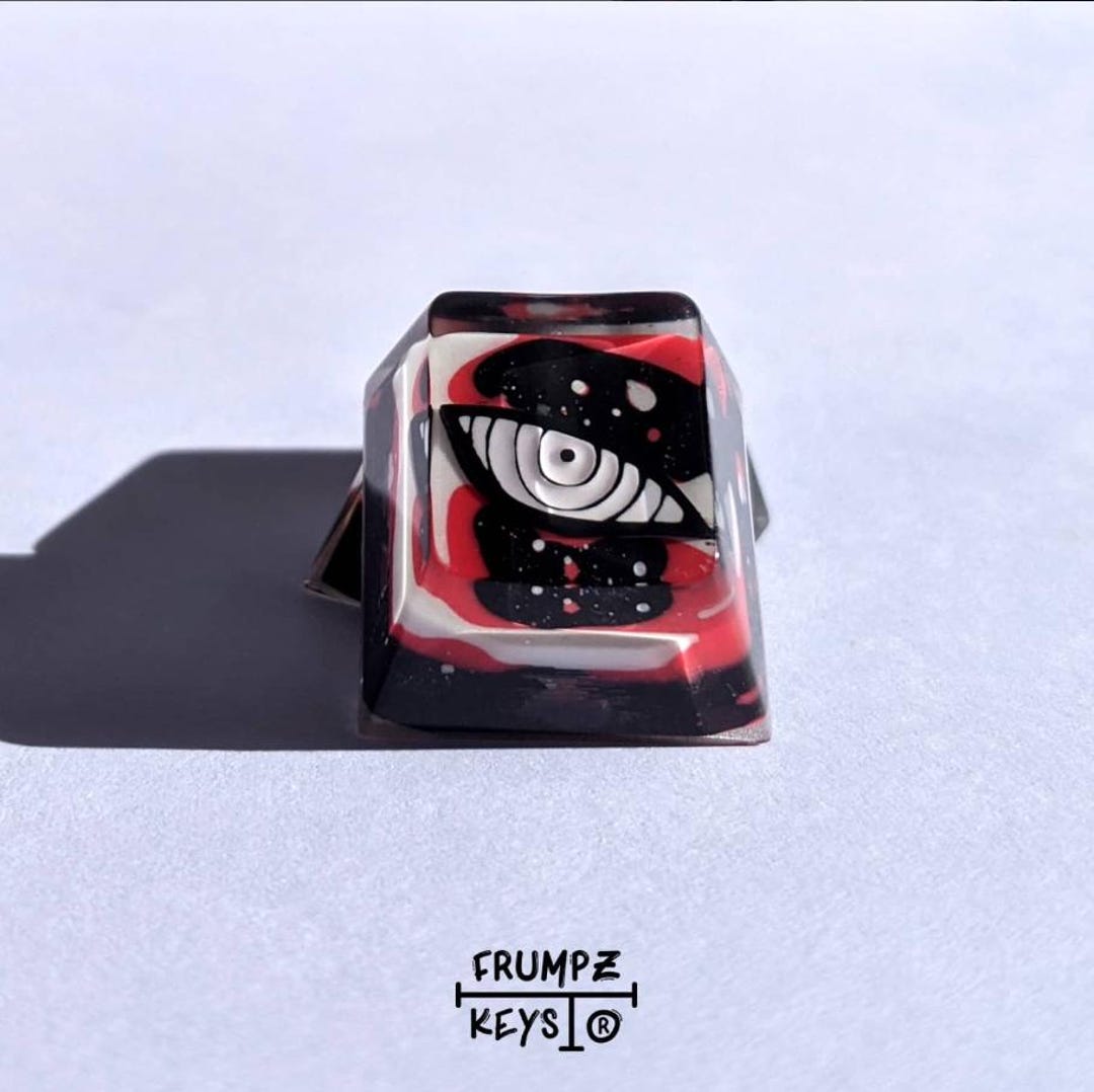 Rinnegan Keycap "akatsuki Leader Colorway" - Etsy