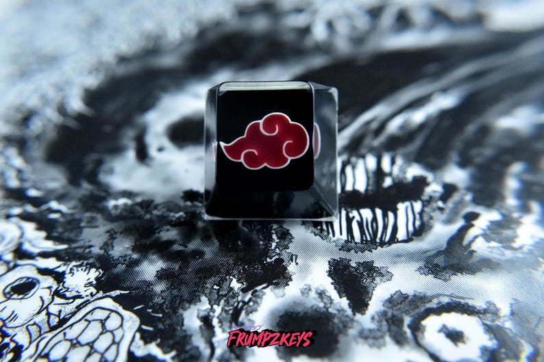 Akatsuki Cloud Keycap - Etsy