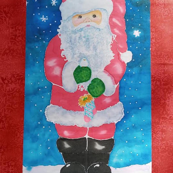 Santa Clause Panel - Etsy