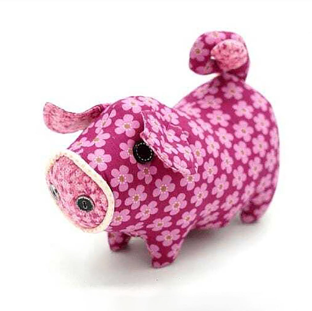 Stuffed Craft, Cotton Fabric - an Lac Pig - Etsy