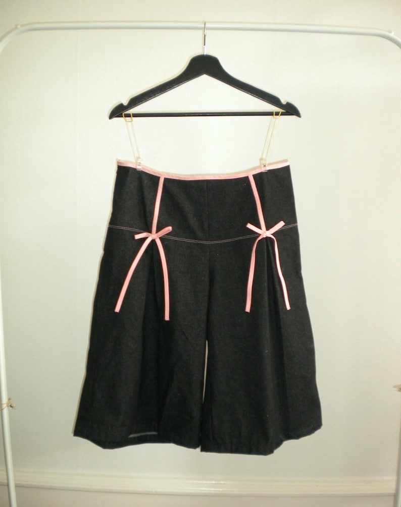 Pleated Jorts With Bows Sewing Pattern | Digital PDF Sewing Pattern ...