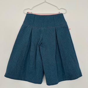 Pleated Jorts With Bows Sewing Pattern | Digital PDF Sewing Pattern ...