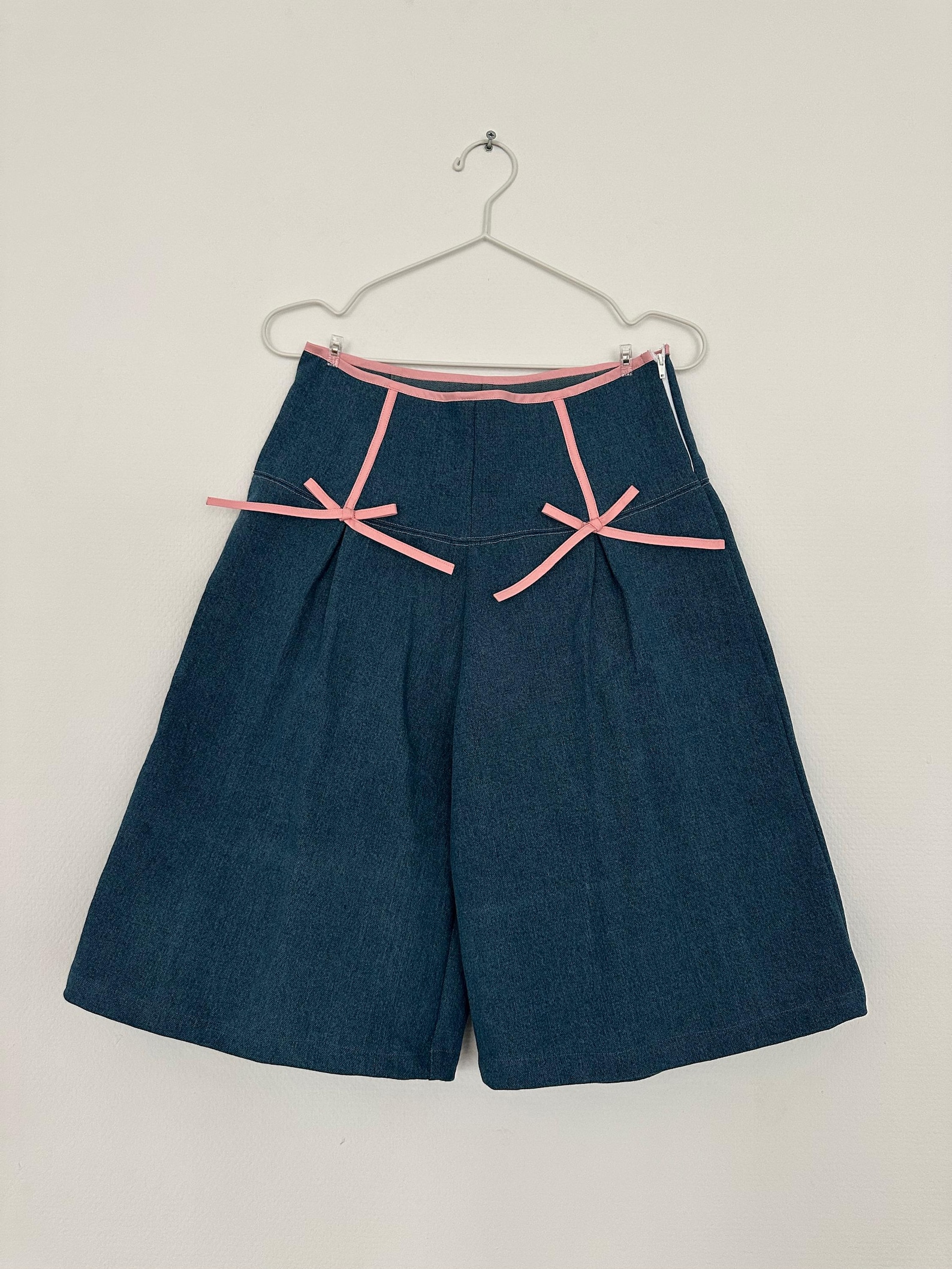 Pleated Jorts With Bows Sewing Pattern | Digital PDF Sewing Pattern ...