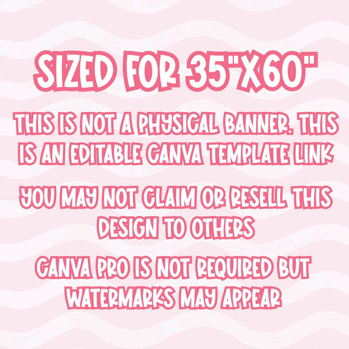 Preppy Pink Birthday Banner Template - Pink Smiley Face Lightning Bolt ...