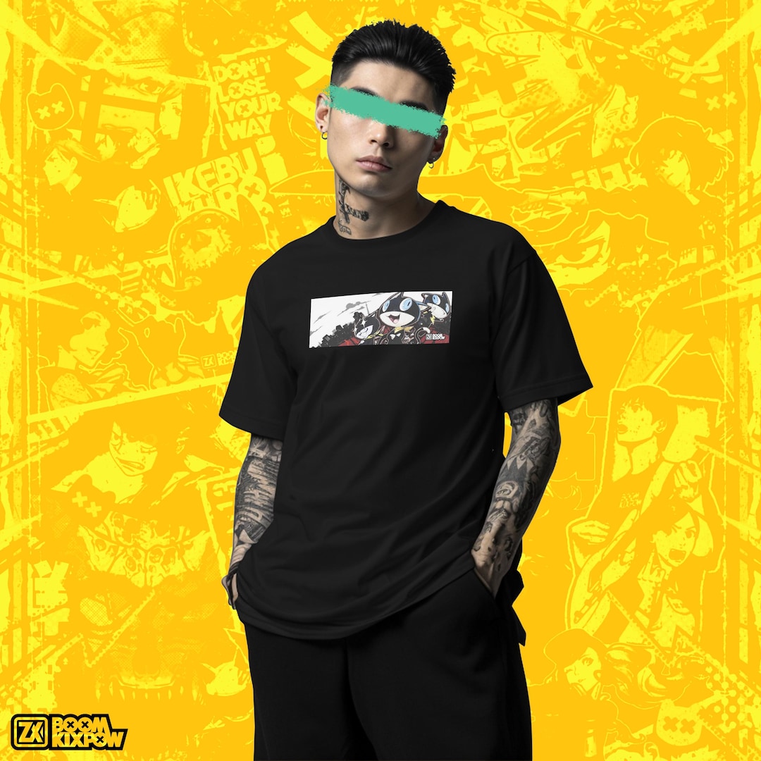 Persona 5 City Pop Morgana Magician Unisex Premium T-shirt - Etsy