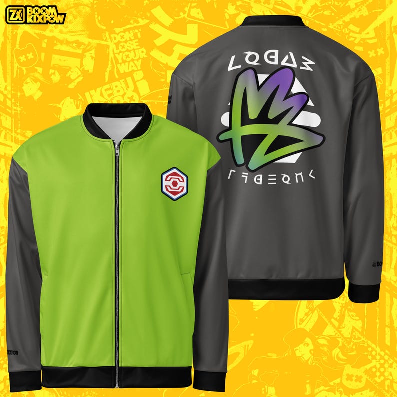 Pokémon Legends ZA Inspired Unisex Bomber Jacket Cosplay - Etsy