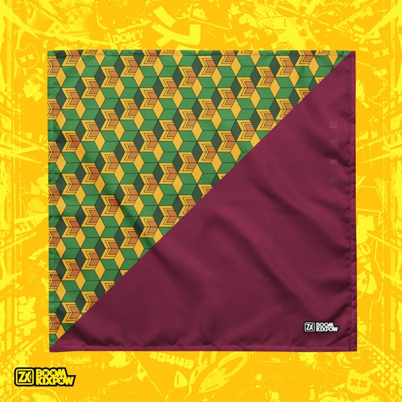Demon Slayer Giyu Tomioka Bandana - Etsy