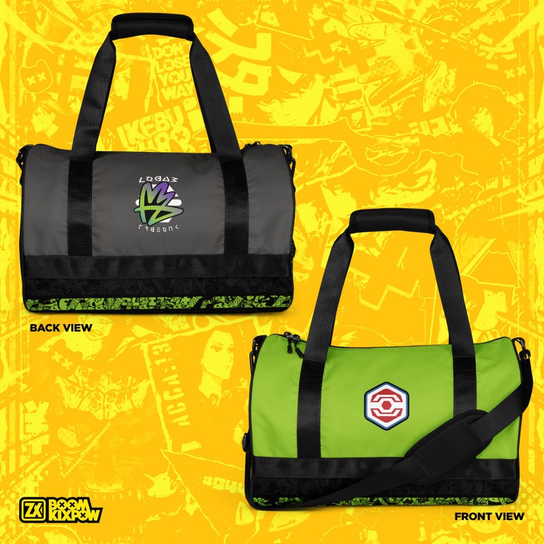 Pokémon Legends ZA Inspired Gym Bag | Fan-art Duffel by Boom Kix Pow ...