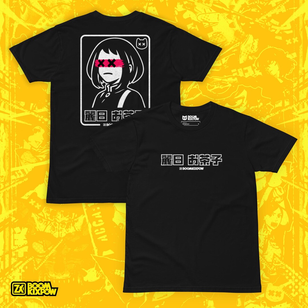 Ochaco Uraraka T-shirt: My Hero Academia Street Art Tee - Etsy UK