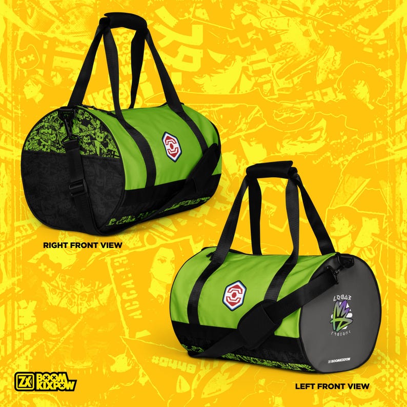 Pokémon Legends ZA Inspired Gym Bag | Fan-art Duffel by Boom Kix Pow ...