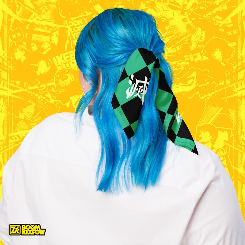 Demon Slayer Tanjiro Kamado Bandana - Etsy