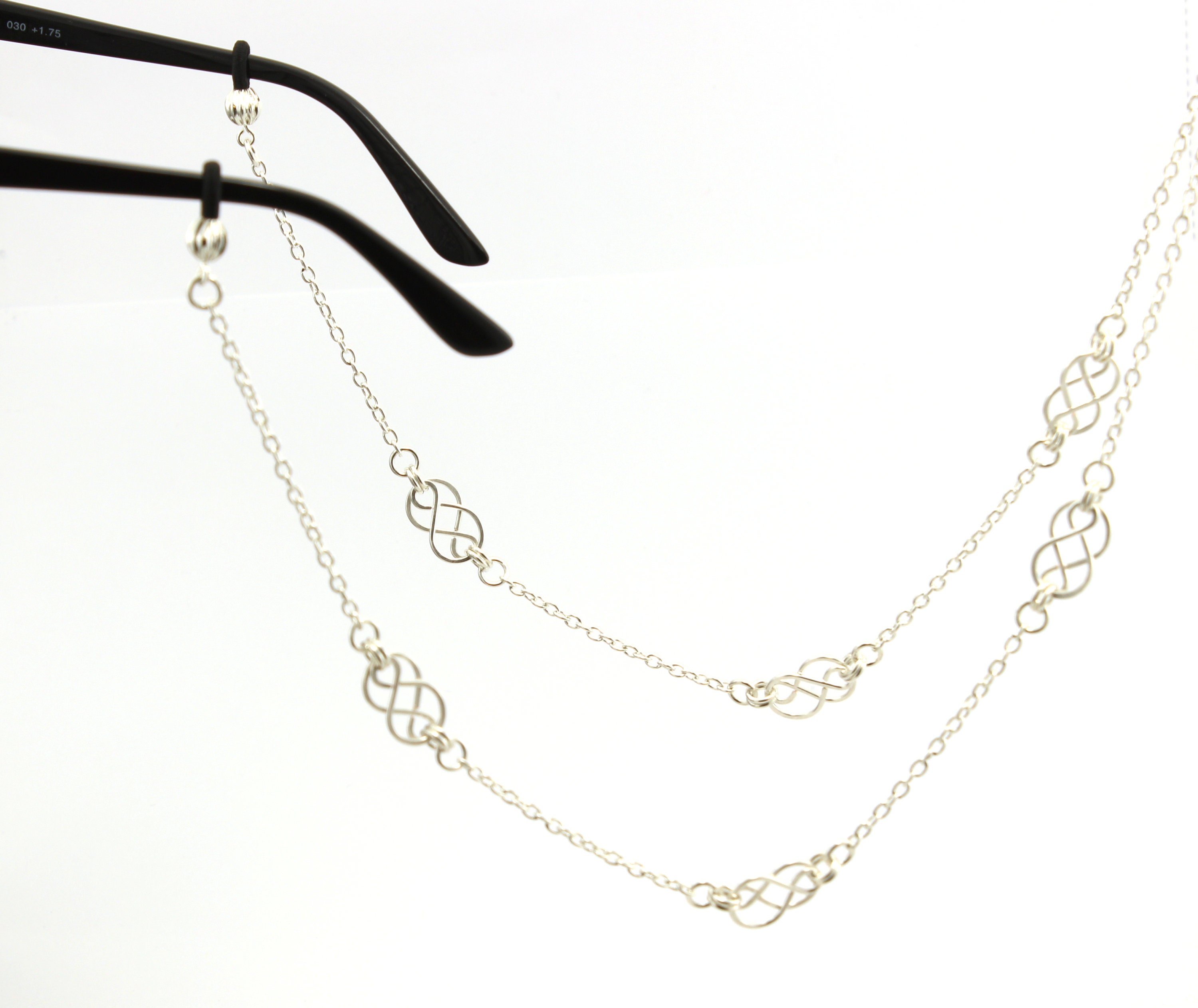 Womens Fashion Eye Glasses Necklace / Chain With Handcrafted Silver ...