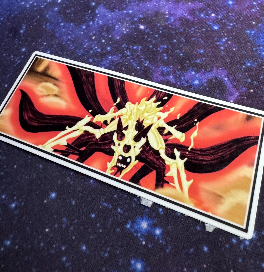 Naruto Nine Tails Cloak Sticker | Window Decal | Waterproof - Etsy