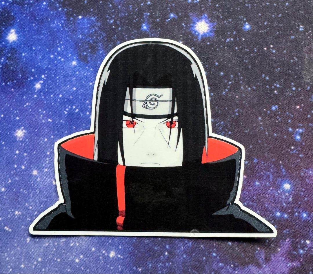 Itachi Uchiha (naruto) Sticker | Window Decal | Waterproof - Etsy