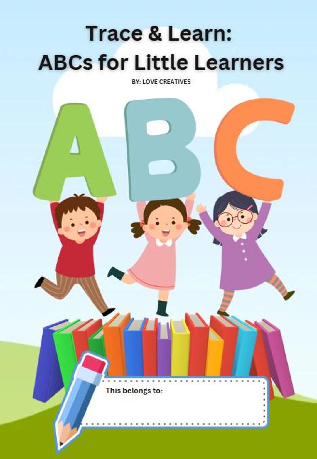 Trace & Learn Abcs for Little Learners/ 30 Pages - Etsy