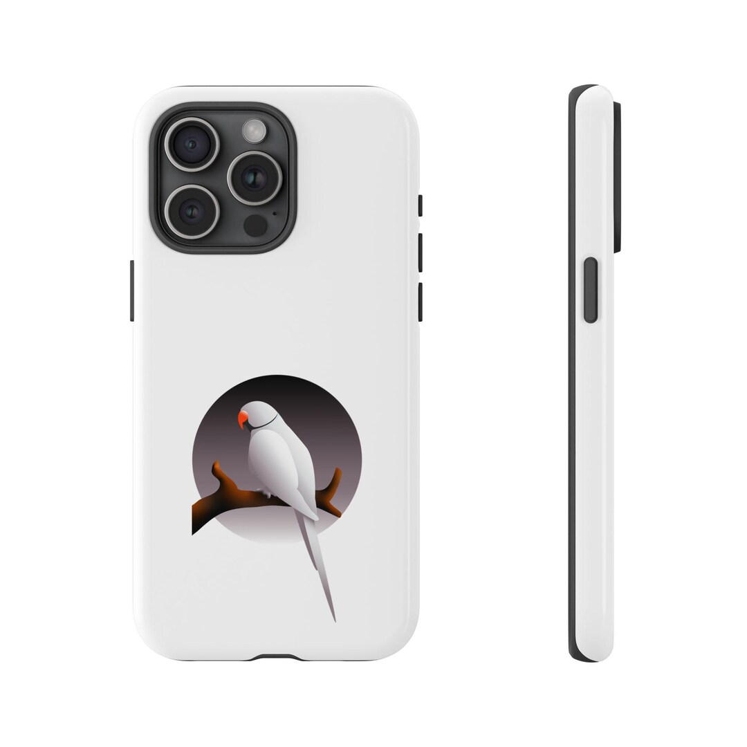 Minimalist White Indian Ringneck Tough Phone Cases - Etsy