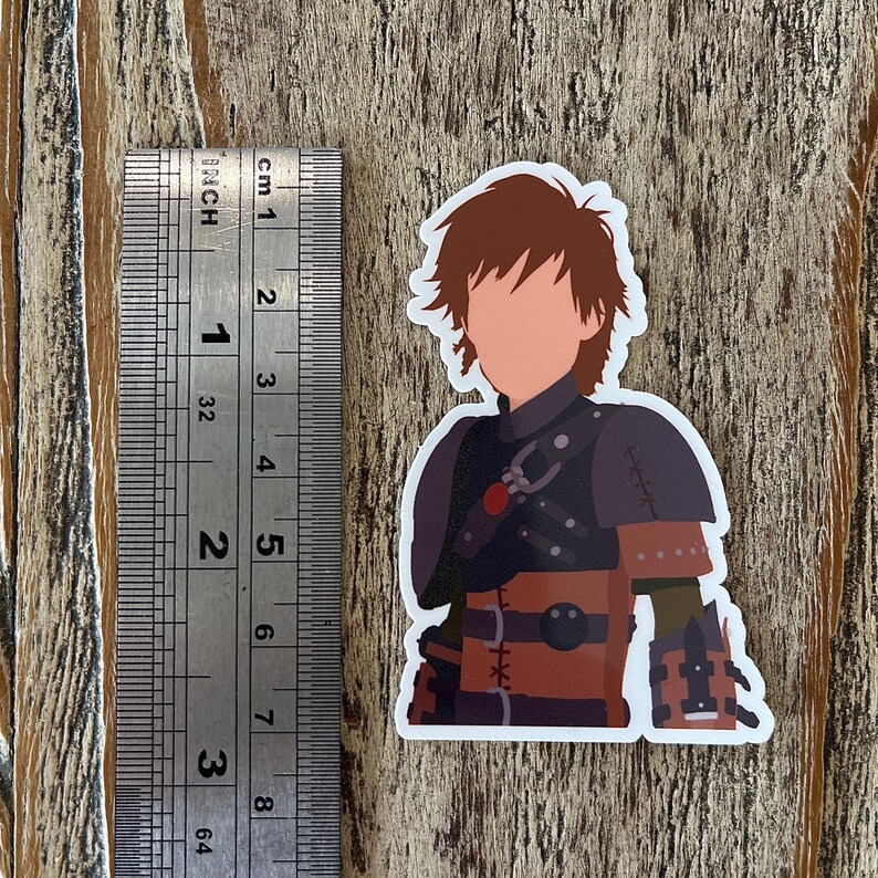 Hiccup How to Train Your Dragon Vinyl Sticker - Fantasy Movie Stickers ...
