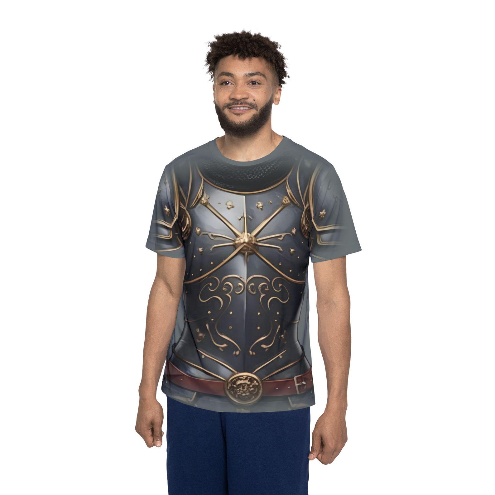 Knight Armor Sports Jersey: Medieval Warrior Athletic Top - Etsy