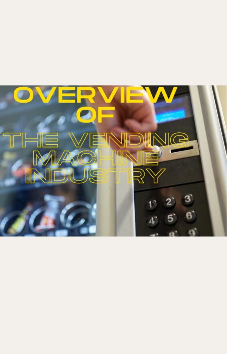 The Vending Machine Business Cheat Sheet~ PLR - Etsy