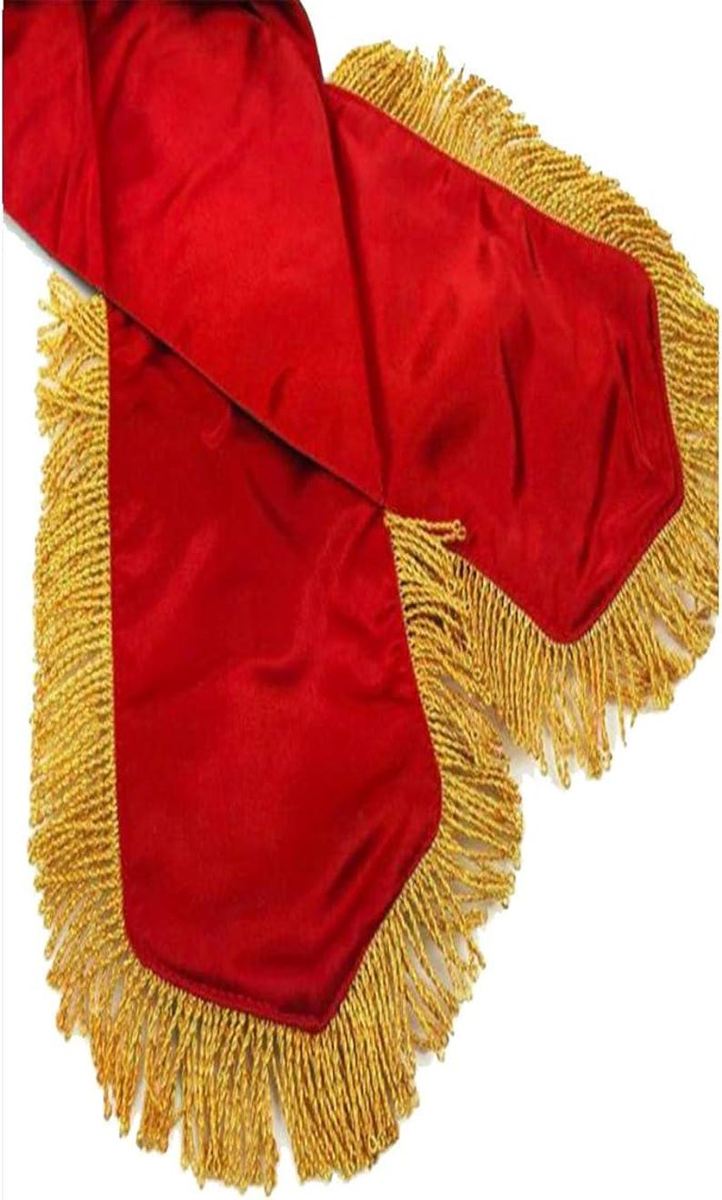 Masonic Order Eastern Embroidered Star Regalia Set|5 Sashes | Complete ...
