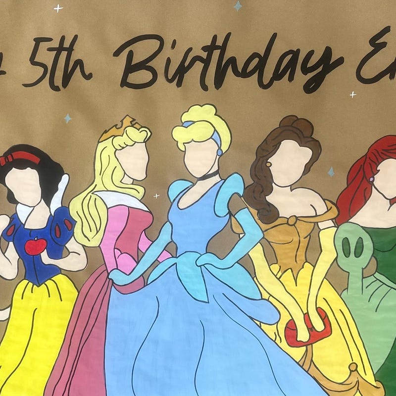Princess Banners - Etsy