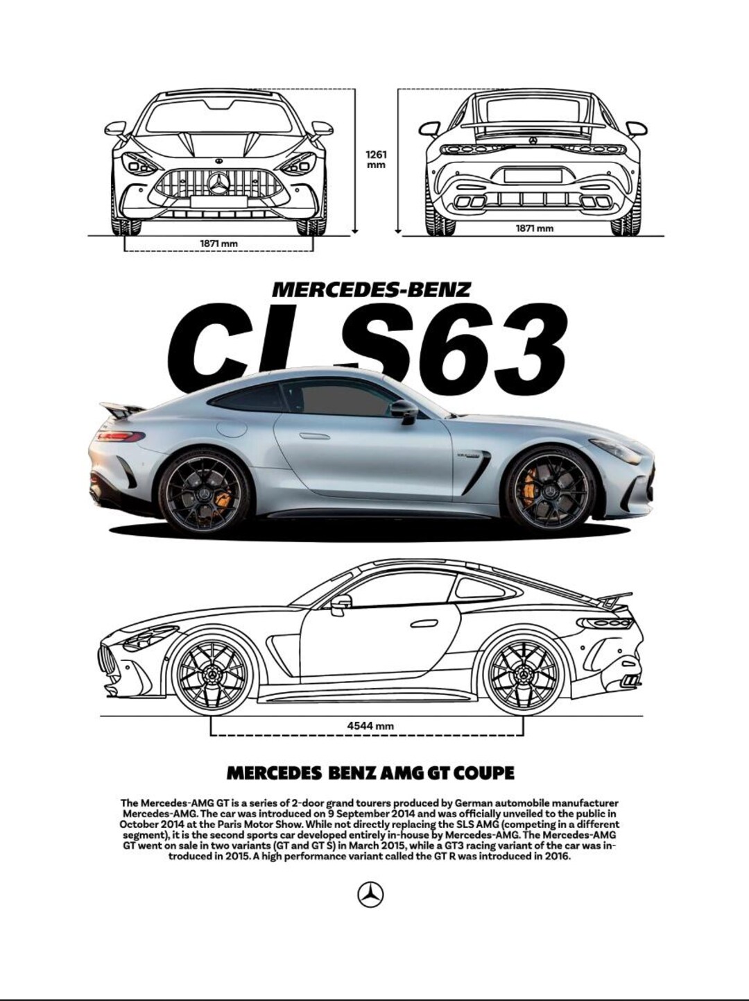 Mercedes CLS63 PNG File | High-quality Digital Download for DTF ...