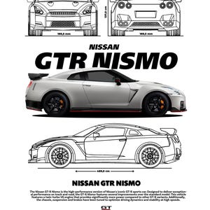 Nissan Nismo GTR PNG File | High-quality Digital Download for DTF ...