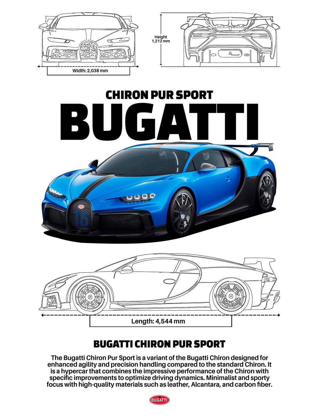 Bugatti Chiron PNG File | High-quality Digital Download for DTF ...