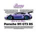 Porsche 911 PNG File | High-quality Digital Download for DTF Transfers ...