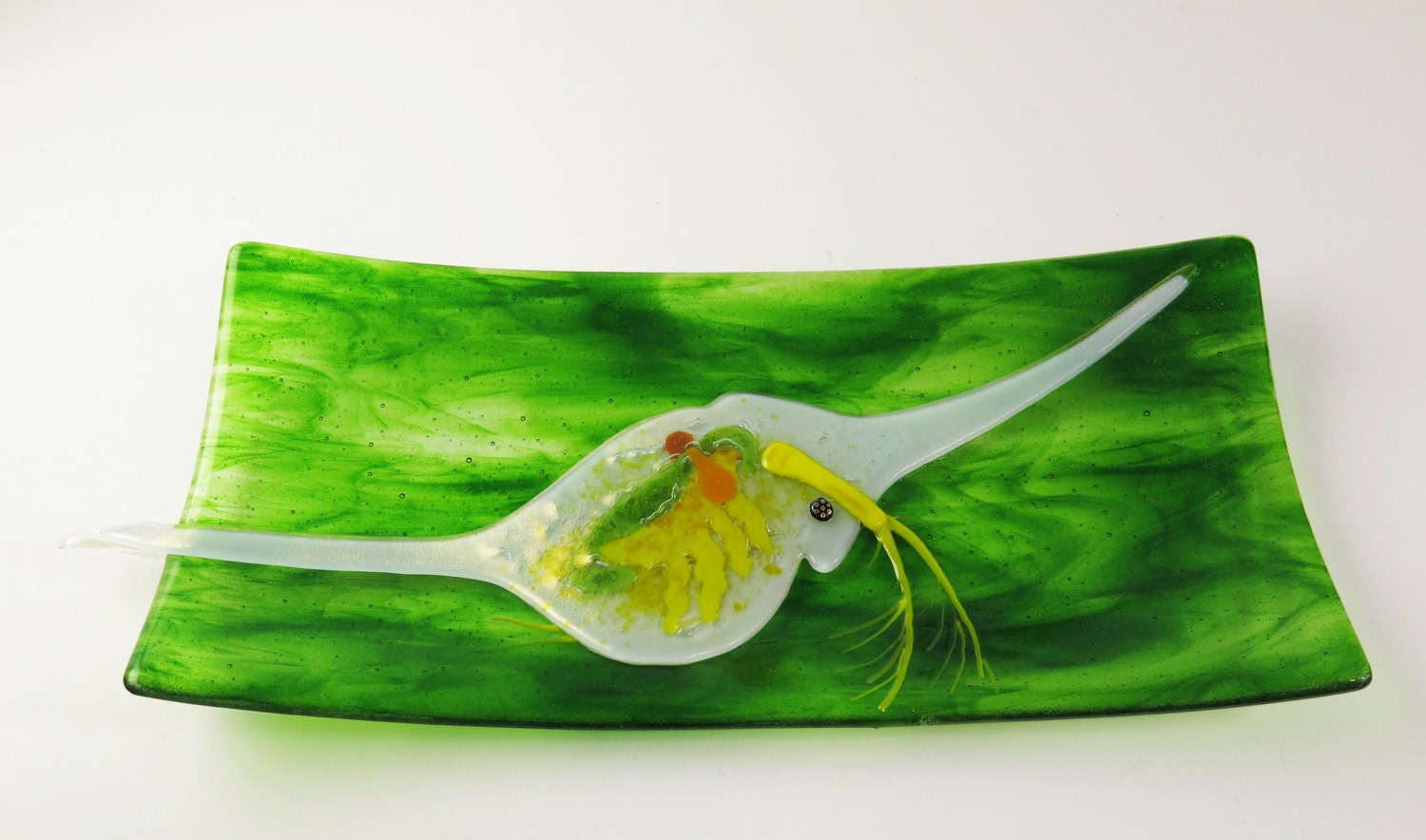 Daphnia Lumholtzi Fused Glass Dish - Etsy