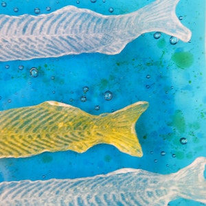 Tarpon Leptocephalus Fish Larva Fused Glass Dish - Etsy