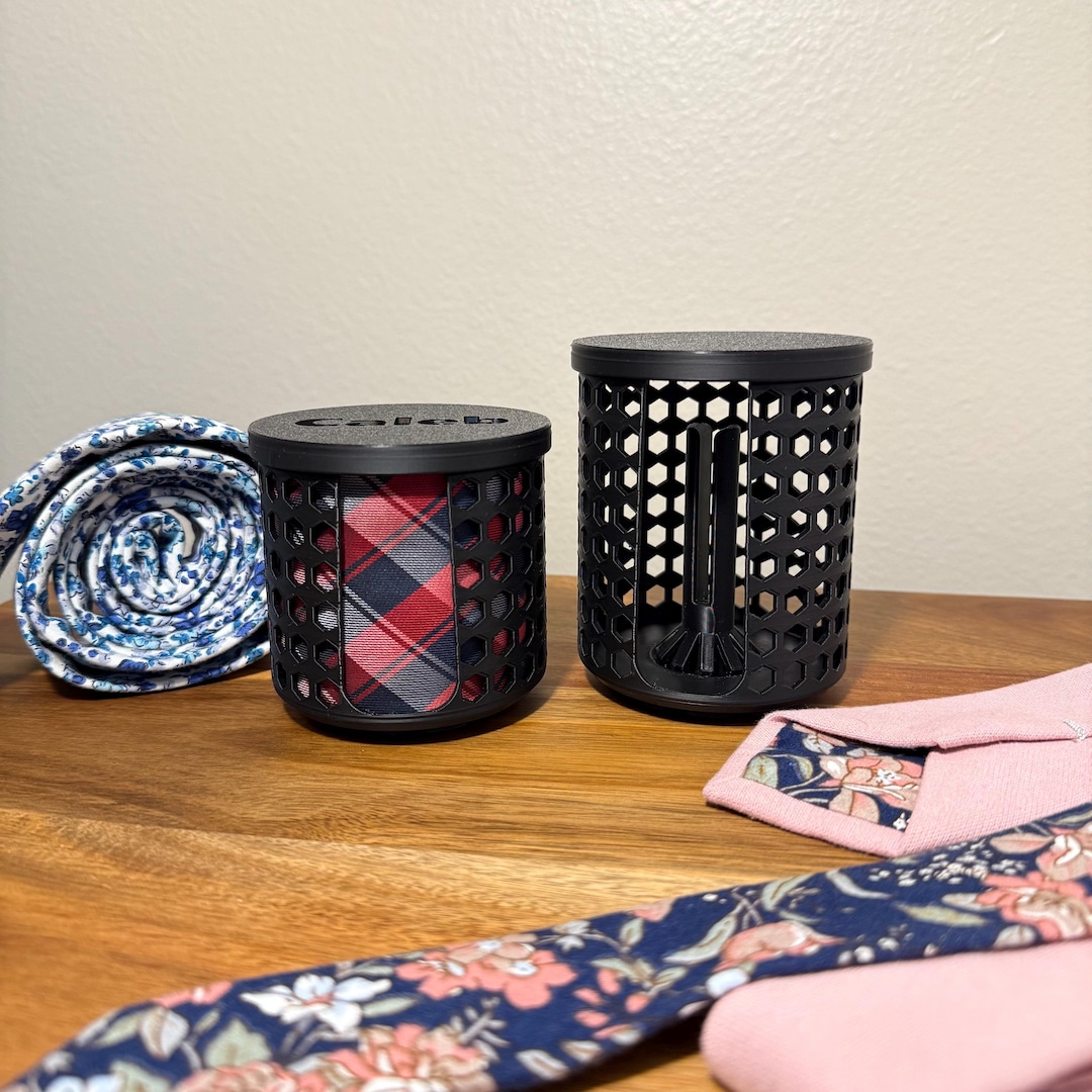 Roll-up Tie Organizer: Compact Travel Storage, Wrinkle-free Gift - Etsy