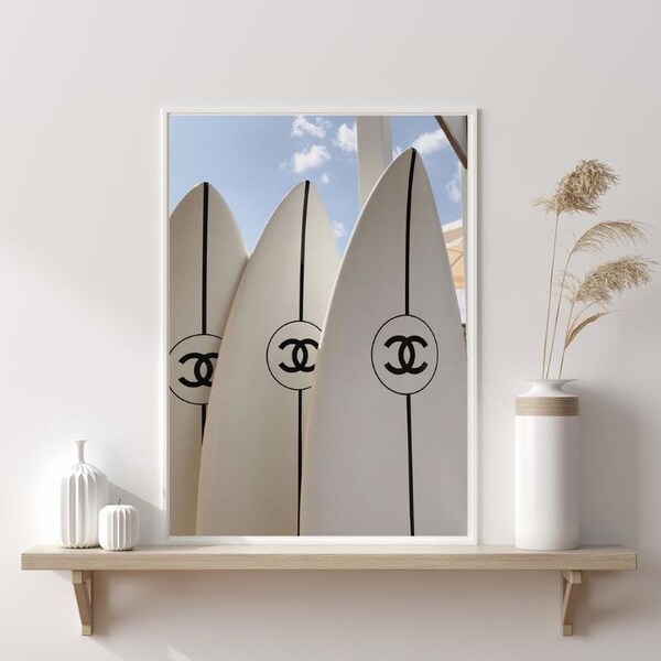 Chanel Wall Art - Etsy