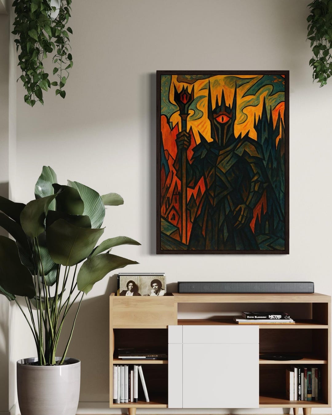 Lord of the Rings Sauron Print Inspired by Picasso - Museum-quality ...