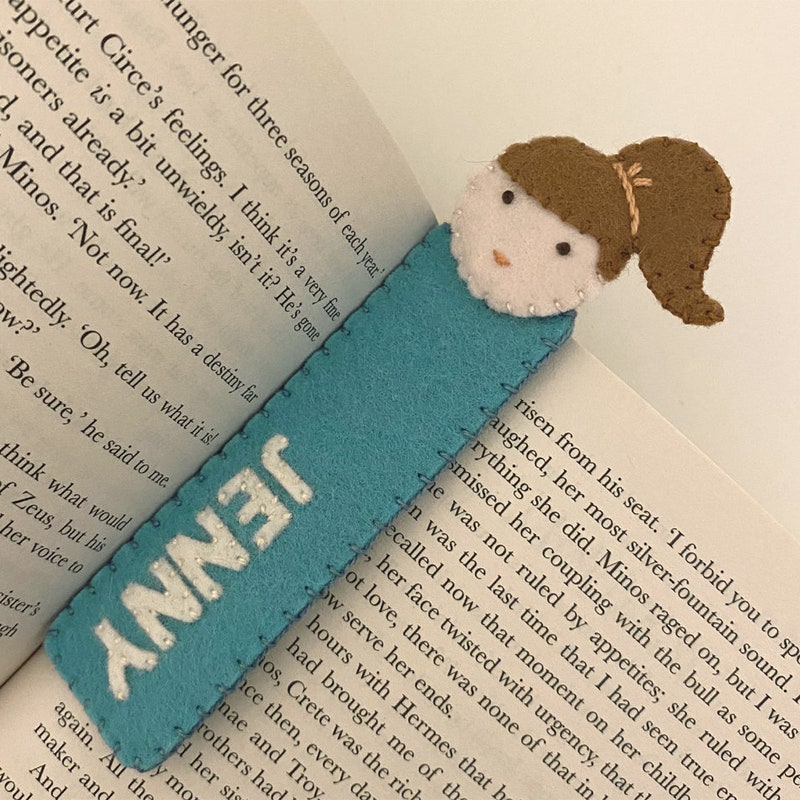 Felt Bookmark - Etsy