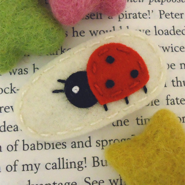 Felt Ladybug - Etsy