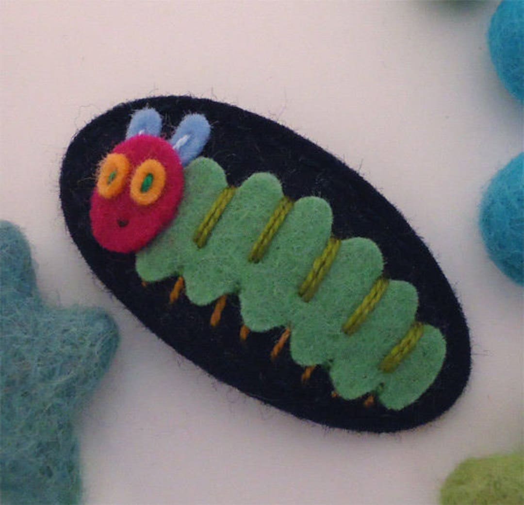 Felt Hair Clip, Felt Animal, Baby Girl, Hair Accessories, Felt Hair Bow ...