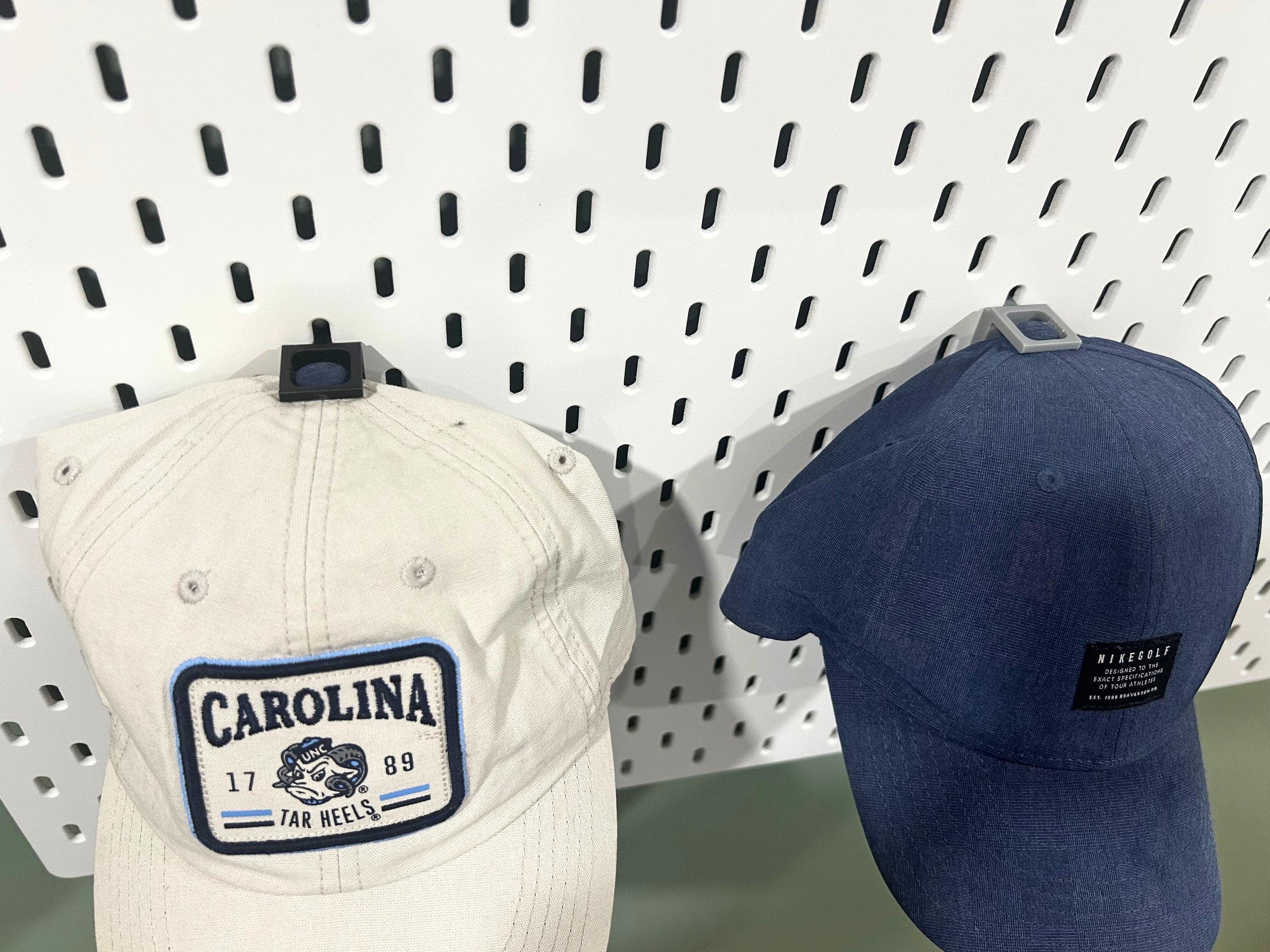 Ikea Skadis Hat Display Ball Cap Holder Pegboard Uppspel Accessory ...