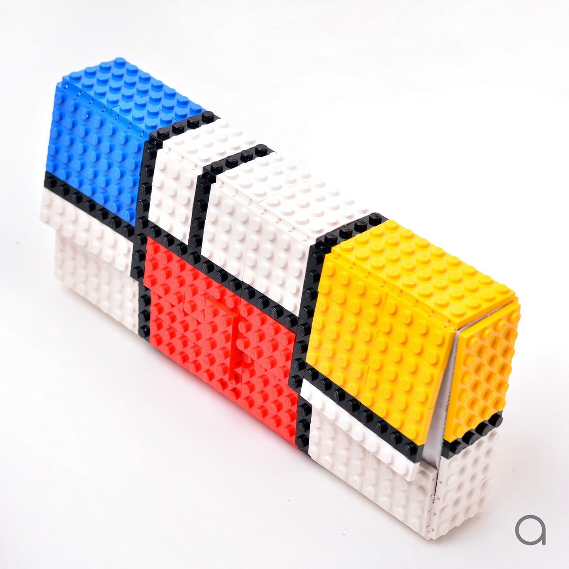 MONDRIAN Bulk Clutch Purse Made With LEGO® Bricks Free | Etsy