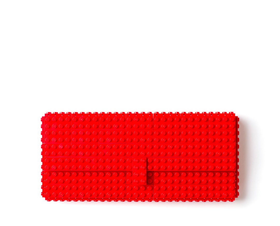 Red Clutch Purse Made With LEGO® Bricks FREE SHIPPING Purse - Etsy