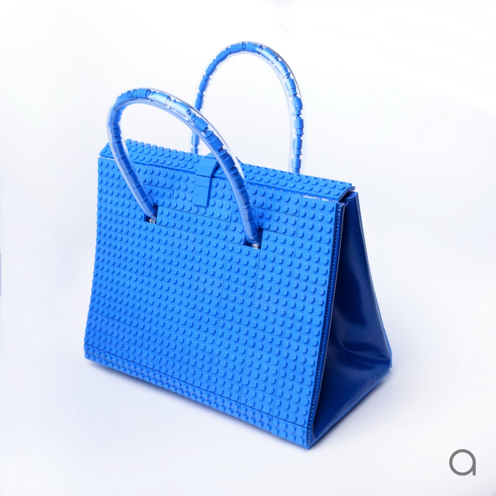 The Brick Bag in Blue Made Entirely of LEGO® Bricks FREE - Etsy