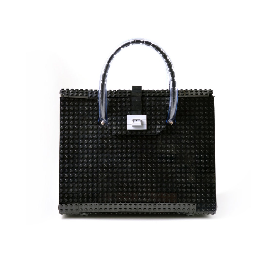 The Brick Bag in Black Made Entirely of LEGO® Bricks FREE | Etsy