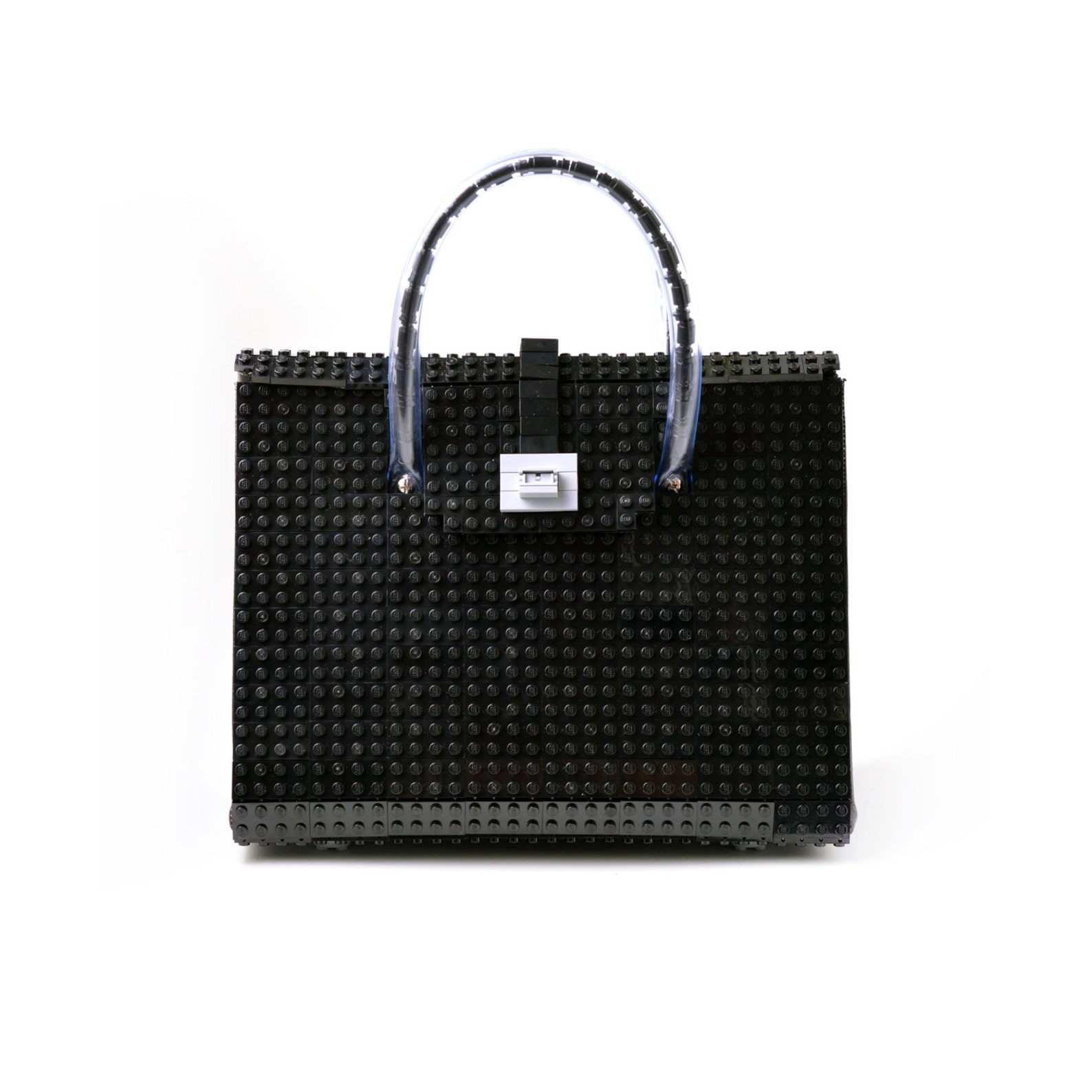 The Brick Bag in Black Made Entirely of LEGO® Bricks FREE | Etsy