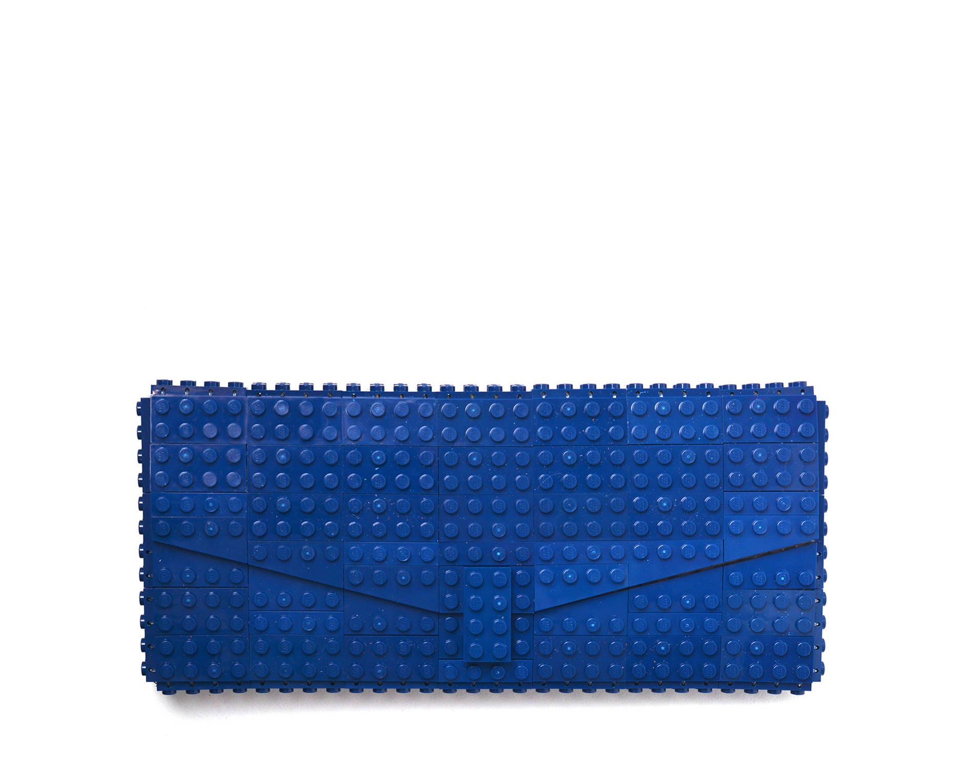 Dark Blue Clutch Purse Made With LEGO® Bricks FREE SHIPPING - Etsy